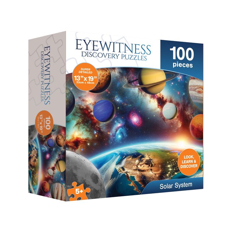 Eyewitness Discovery Puzzle Solar System, Educational, Home, Kids Toy ...
