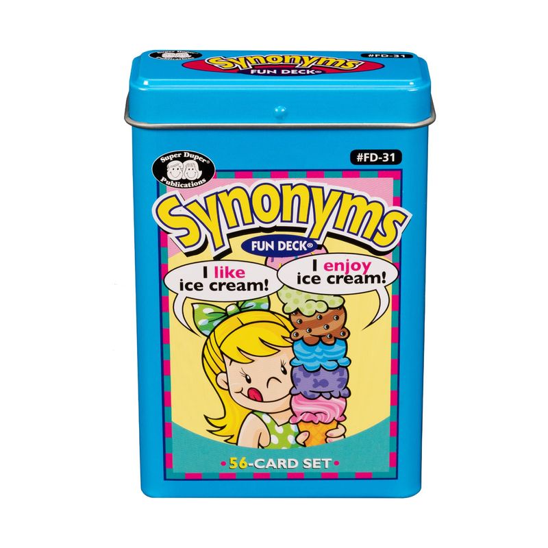 Super Duper Publications | Synonyms Fun Deck Flash Cards | Educational Learning Resource for ...
