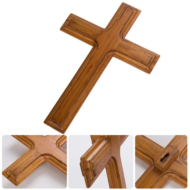 Hahhhha Wall Mounted Crosses Jesus Cross, Catholic Crucifix Jesus ...