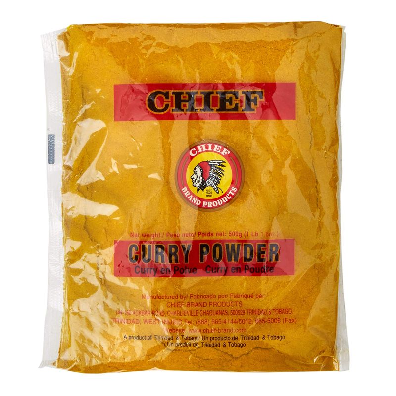 CHIEF CURRY POWDER 500G, 17.5 OZ MADE IN TRINIDAD & TOBAGO - EveryMarket