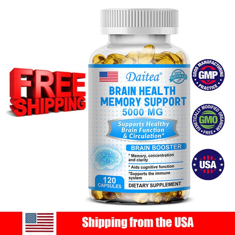 Intellectual supplements 5000 mg - Support brain memory and brain ...