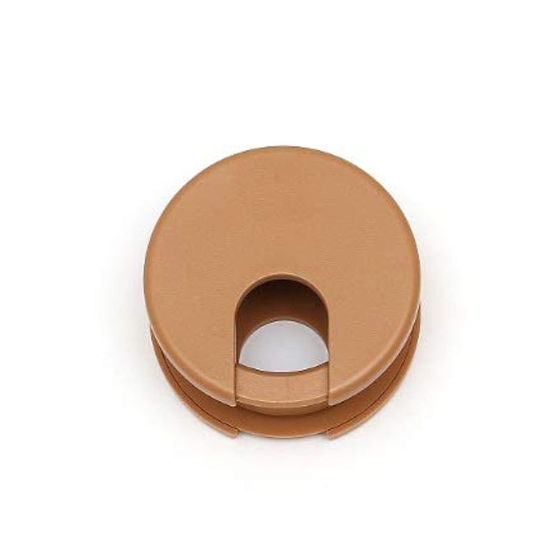 LAMP LS43-LBR Sugatsune Wire Hole Cap, Light Brown, Scissors Included ...