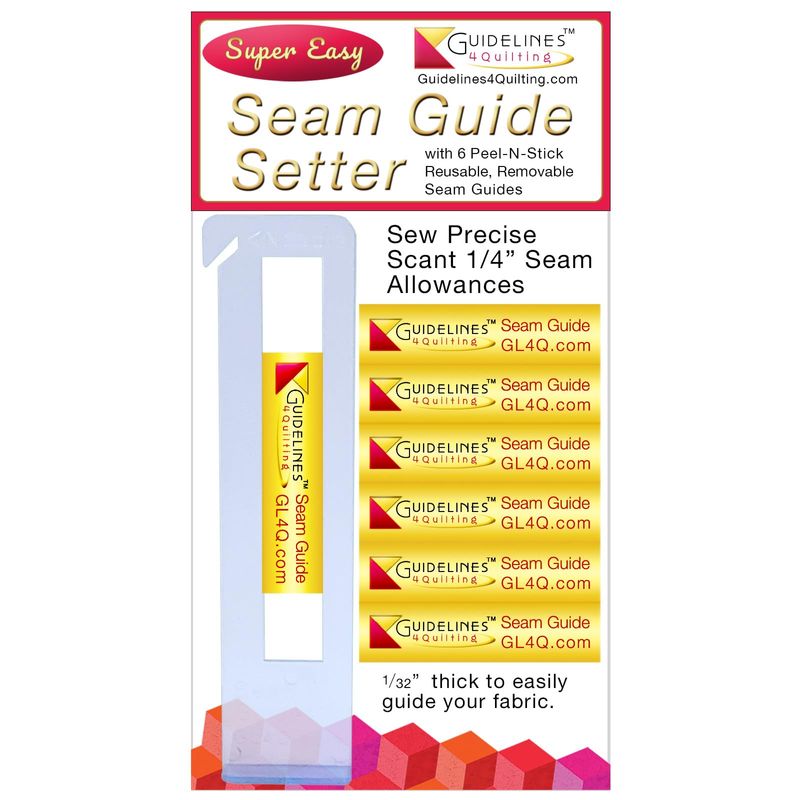 Guidelines4quilting - Super Easy Seam Guide Setter - 1 Seam Guide ...
