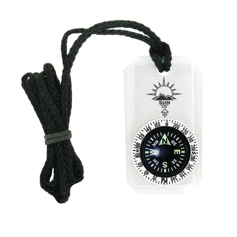 Sun Company MiniComp II - Mini Orienteering Compass with Rotating Bezel ...