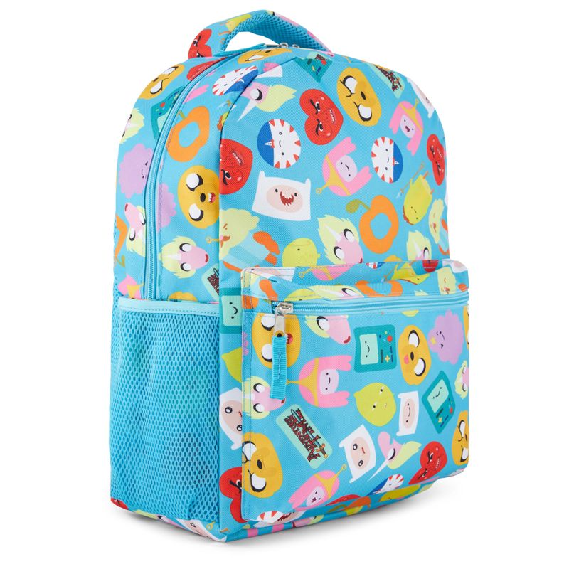 Adventure Time Classic Cartoon Backpack: Fin and Jake Allover Print ...