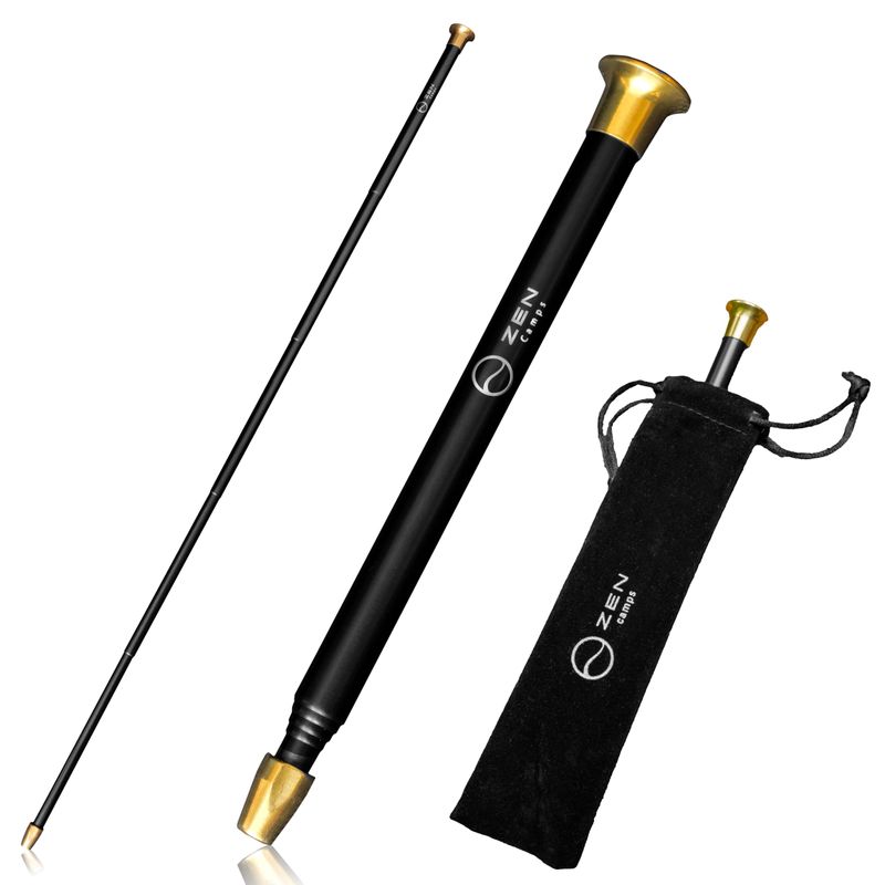 ZEN Camps Fire Blowing Rod, Bellows and Fire Starters, Telescopic ...