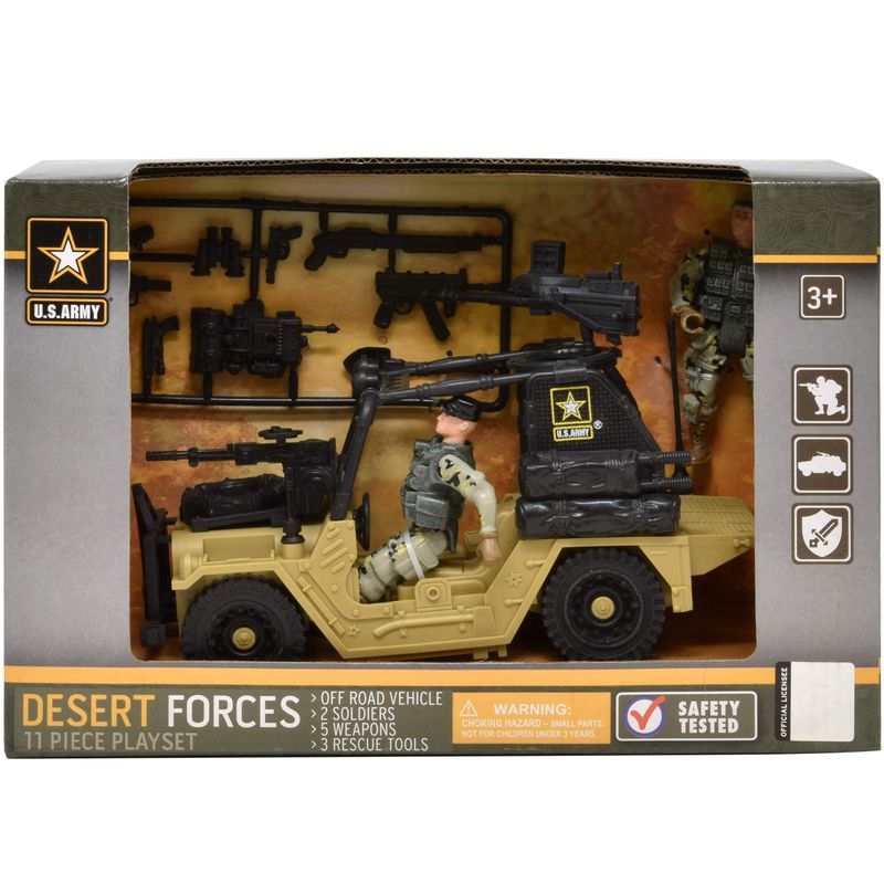 US Army Desert Forces 11 Piece Set - Online Marketplace - EveryMarket