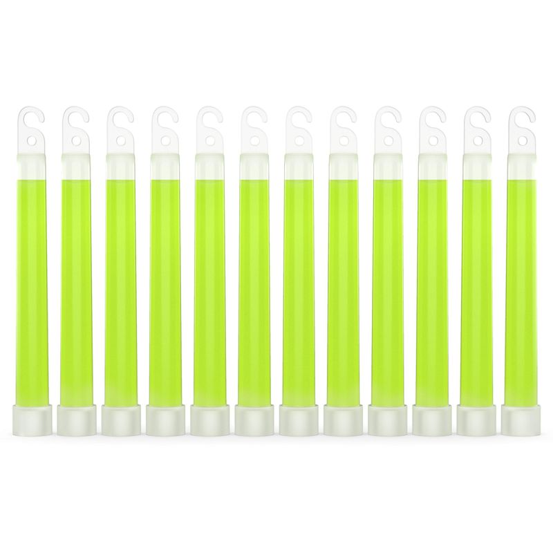 Swiss Safe Premium 6" Glow Sticks - Extra Bright, 12+ Hour Duration ...