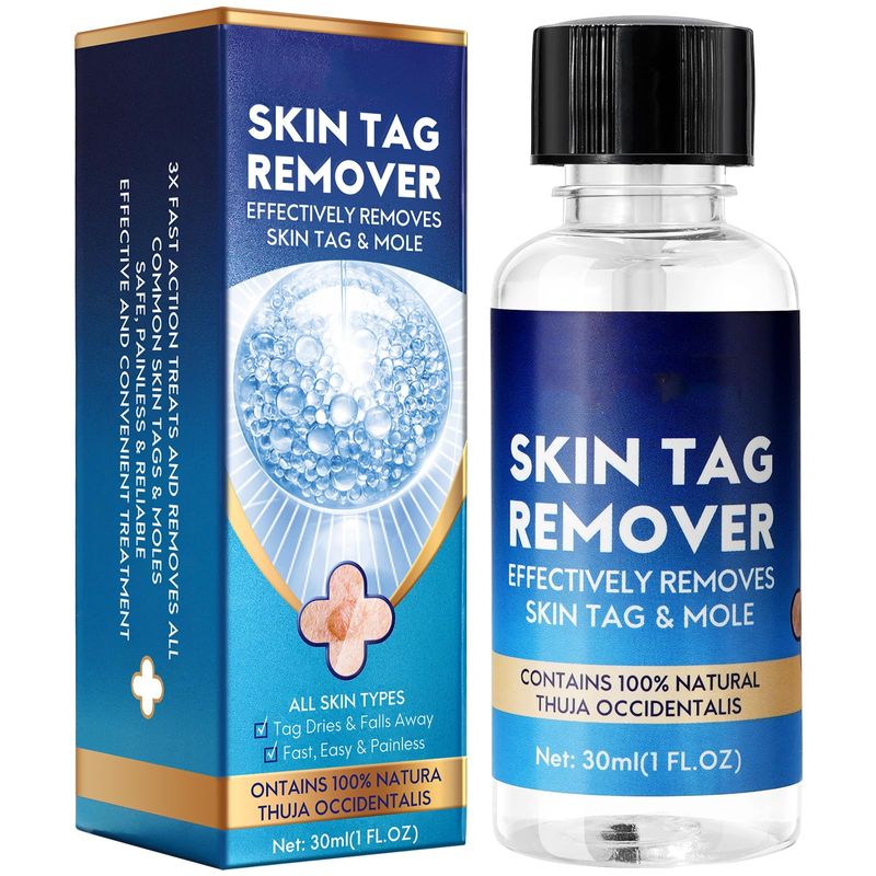 Skin Tag Removal Serum, Fast-Acting & Painless Wart Remover - Plantar ...