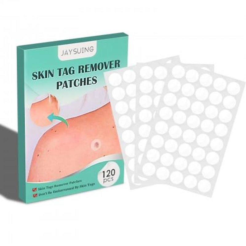 Skin Tag Removal Stickers Patches, 120 PCS Mole Remover Treatment ...