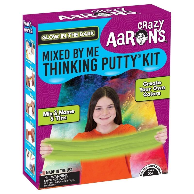 Crazy Aaron's Thinking Putty for Kids - DIY Special Effects Putty Kit ...