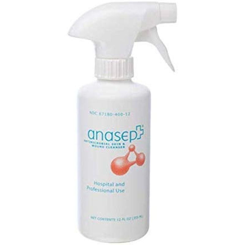 Anasept Skin and Wound Antiseptic - 12 Oz Trigger Spray Bottle - Bottle ...