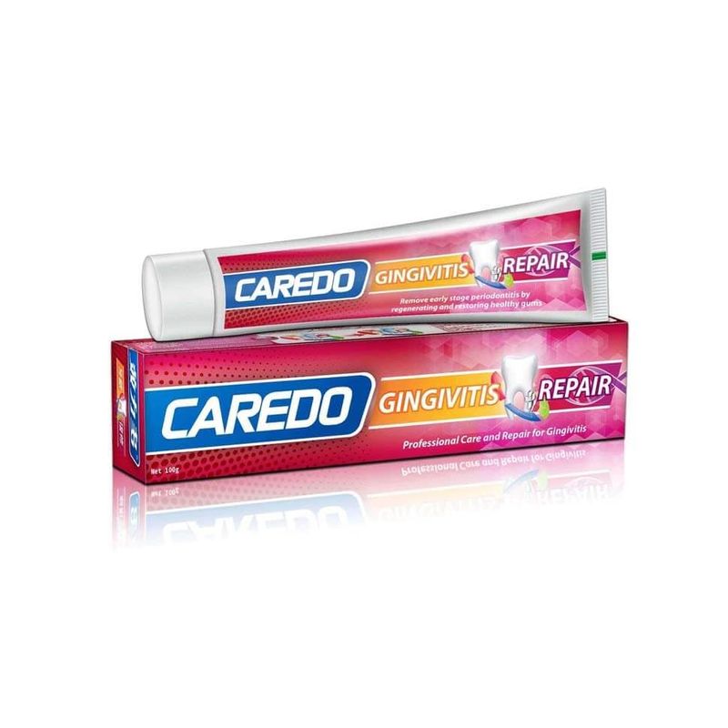 CAREDO Gingivitis Toothpaste, Fluorine-free, Gum Regeneration, Tartar ...