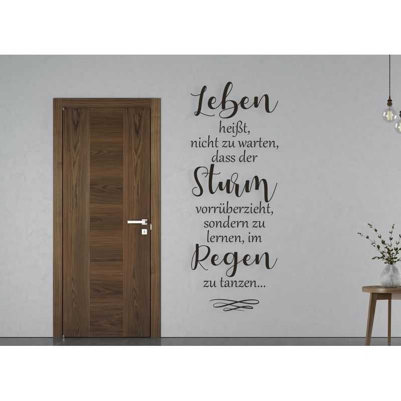 tjapalo® A46 Wall Tattoo Quotes and Sayings Wall Sticker Living Room ...