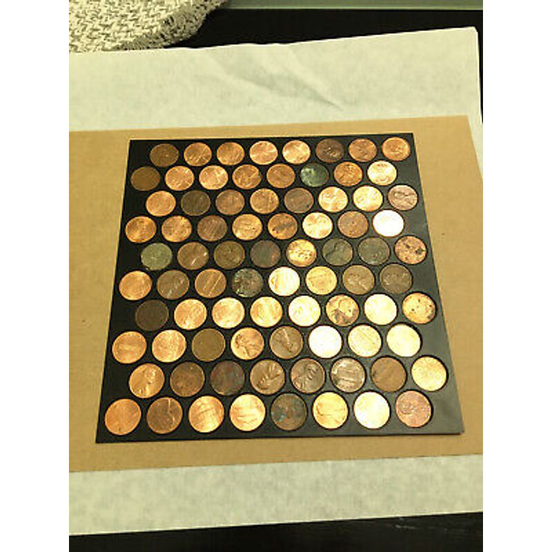 Penny Tile Template jig Real US currency Mosaic Pattern 7.25x7.25 ...
