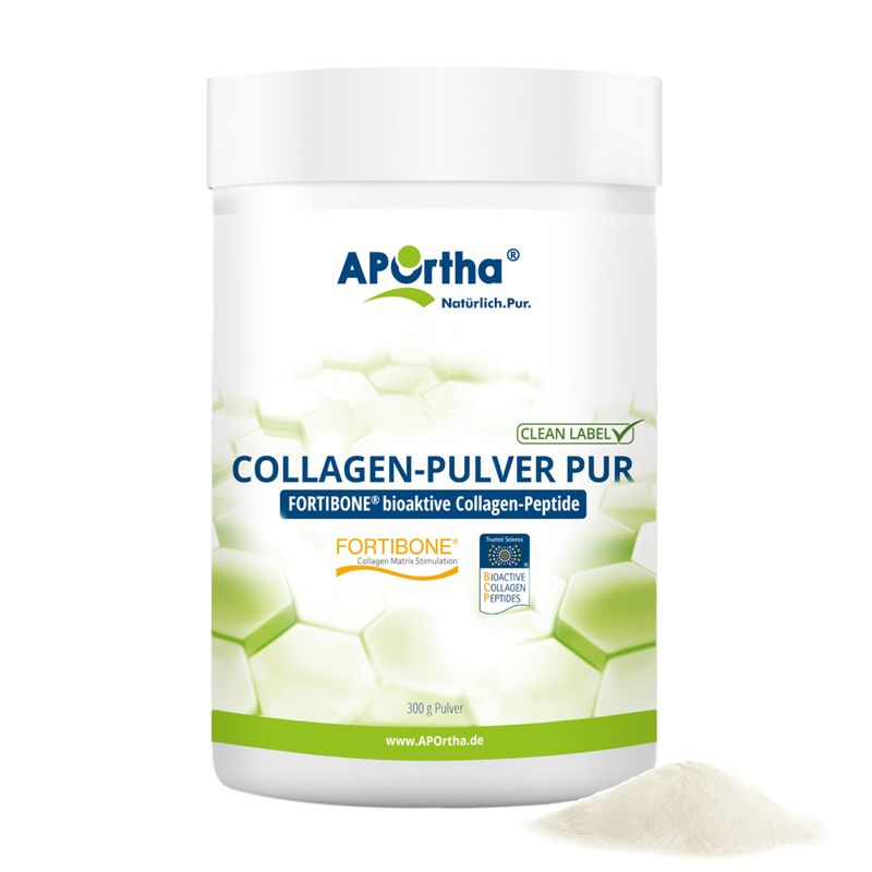 APOrtha® Fortibone® B (Beef) Collagen Powder PUR - 300 g Powder ...