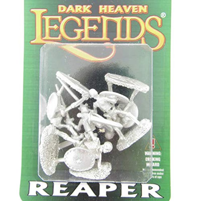 Reaper Skeletons with Swords Army Pack Miniatures 25mm Heroic Scale ...