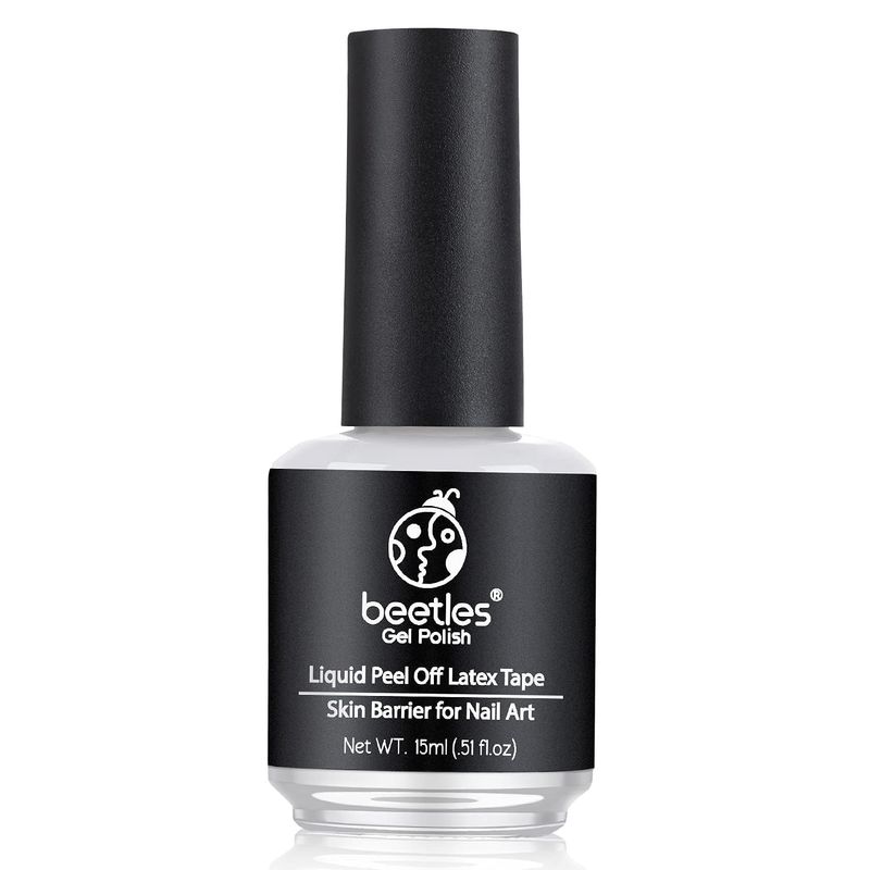 beetles Gel Polish Latex Liquid Nail Simple Peel off Cuticle Guard for ...