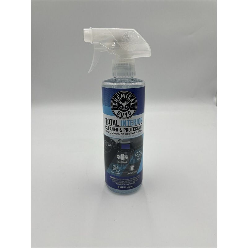 CHEMICAL GUYS TOTAL INTERIOR CLEANER & PROTECTANT- DASH -GLASS -LEATHER ...