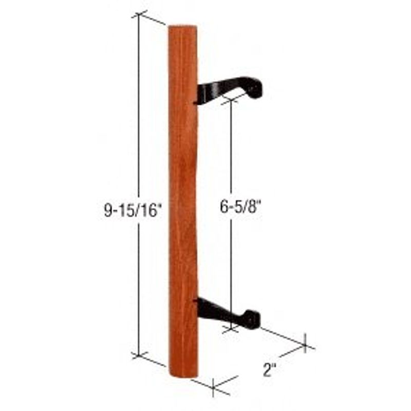 Wood/Black Inside Pull; 6-5/8" Screw Holes - Online Marketplace ...