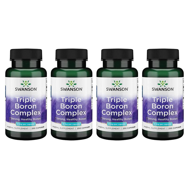Swanson Triple Boron Complex - Bone Health and Joint Support Mineral ...