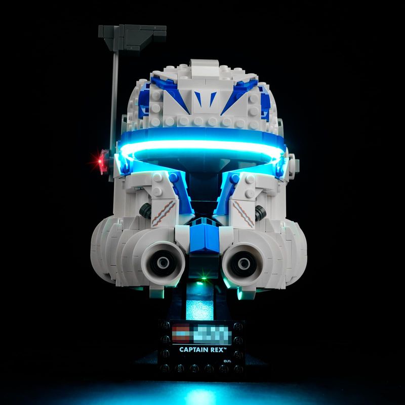 DALDED LED Lighting Kit for Lego Captain Rex Helmet 75349, LED Light ...