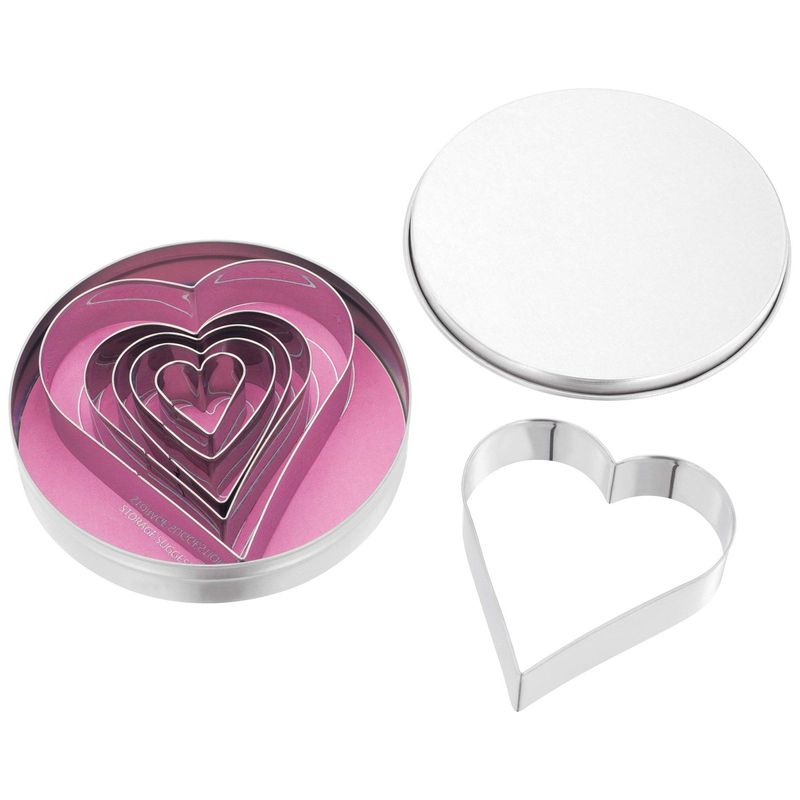 Judge Bakeware 6 Piece Heart Shape Cutters - Online Marketplace ...