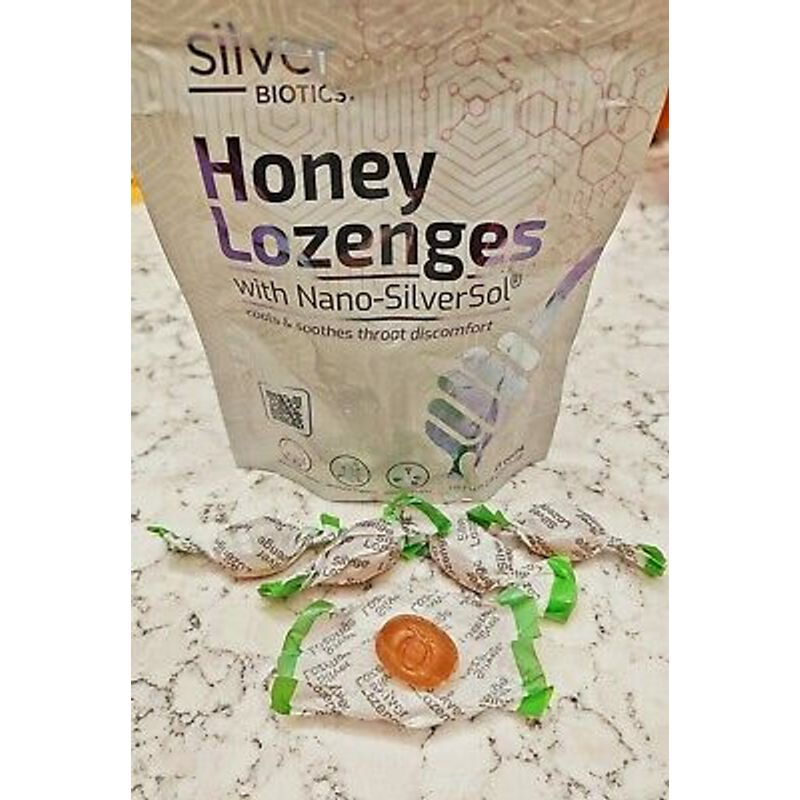 Manuka Honey Cough Drop, Sore Throat Drop, Nano Silver Lozenge - Online ...