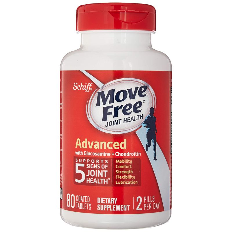 Schiff Move Free Advanced, Joint Health Supplement with Glucosamine and ...