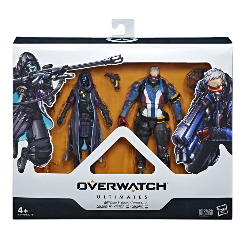 Transformers Overwatch Ultimates Series Soldier: 76 & Shrike (Ana) Skin ...