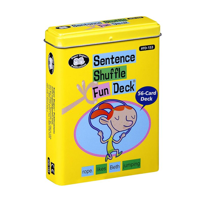 Super Duper Publications | Sentence Shuffle Fun Deck | Parts of Speech ...