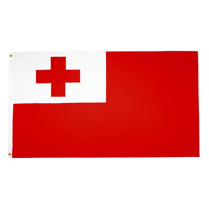 AZ FLAG - Tonga Flag - 3x5 Ft - 100D Polyester Tongan Banner with Two ...