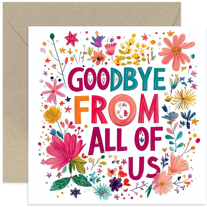 Goodbye From All of US Cards for Her - Maternity Leave Cards for ...