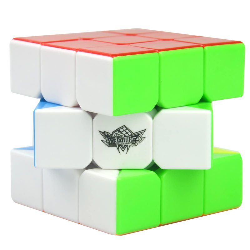 3x3 Speed Cube Cyclone Boys 3x3x3 Magic Puzzles Toys 56mm Stickerless ...