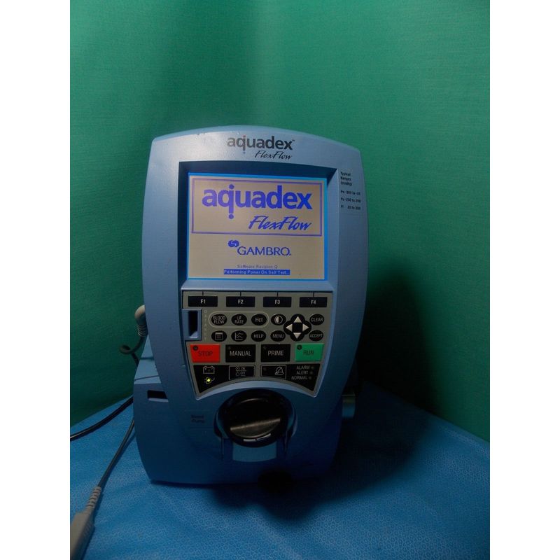 Aquadex FlexFlow w/ HCT Sensor Clip Fluid Management A1100 (LAM-2571 ...