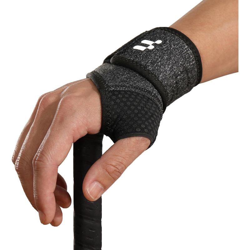 Fitomo 2 x Wrist Support Strap with Soft Thumb Opening for Mild Carpal ...