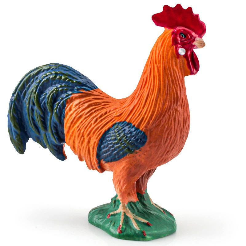 LC JoyCre Rooster Toys Rooster Figurine Toy Animal Figurines for ...