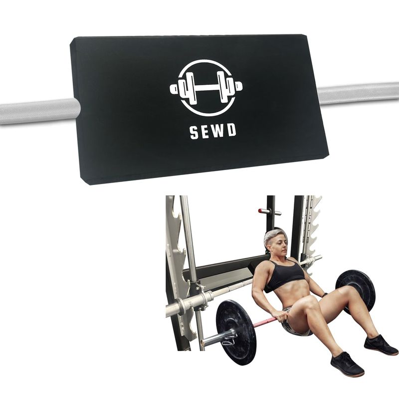 Turns Any Squat Rack into Hip Thrust Machine by SEWD – Hip Thrust Bench ...