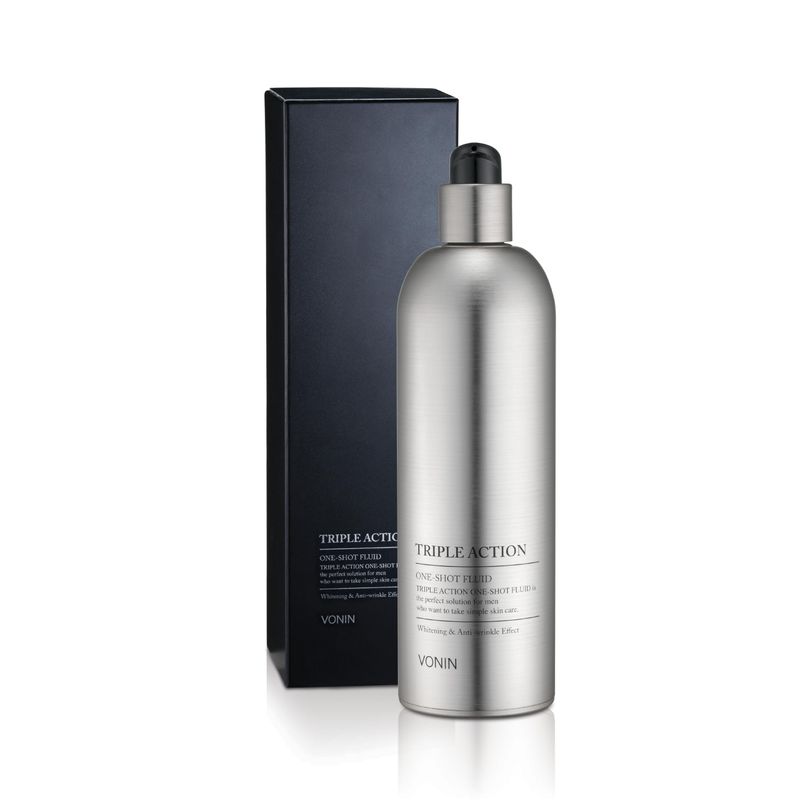 VONIN (One-Shot Fluid, 6.1fl oz - Men's Comprehensive Skincare, Travel ...