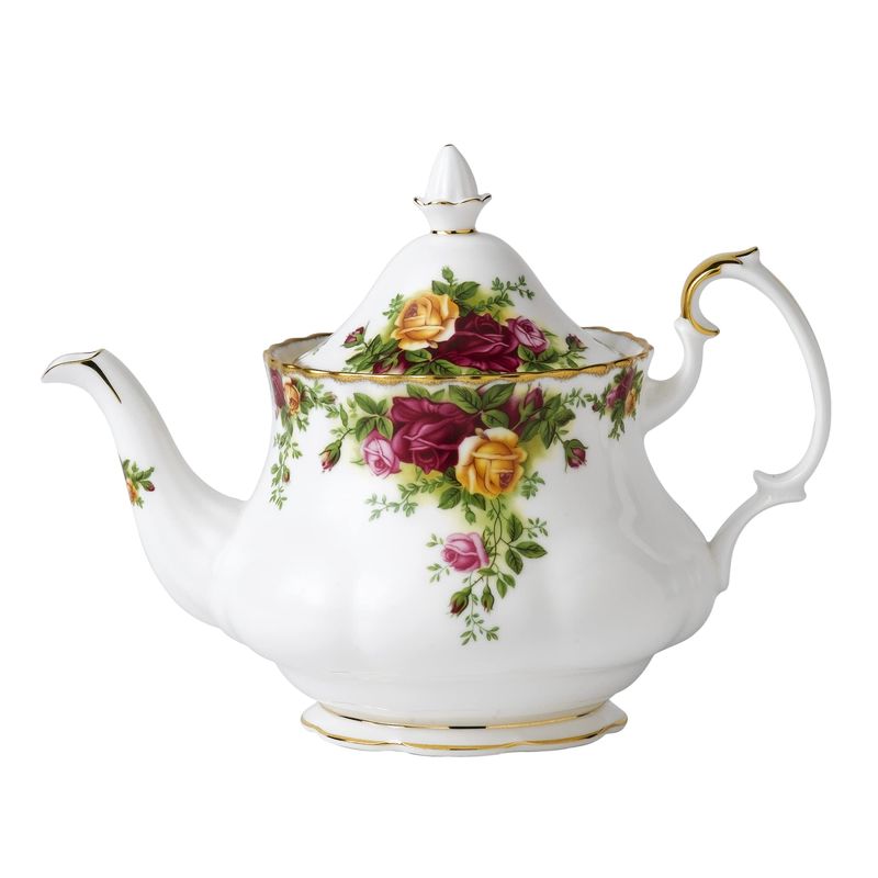 Royal Albert - Old Country Roses Teapot Gift - Vintage Serving Set for ...