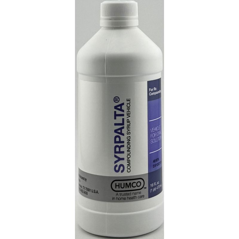 Humco Syrpalta Compounding Syrup Vehicle Oral Solution Fast Cough ...