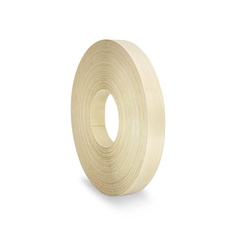 Birch Wood Veneer Edge Banding Pre Glued Adhesive Edging Trim Tape Iron ...