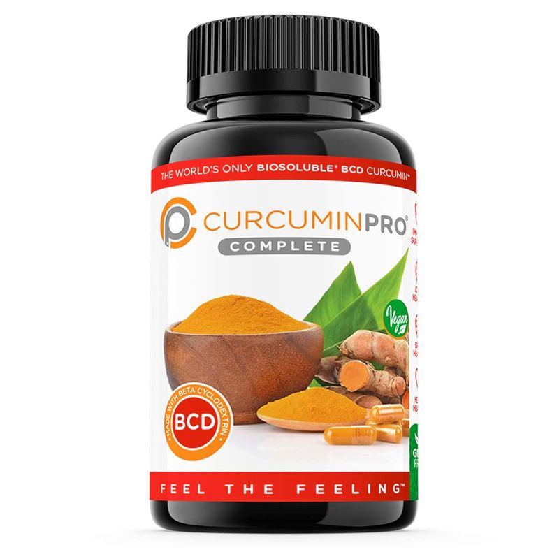 curcuminpro Complete BCD | World's Only BioSoluble Vegan Beta Cyclodextrin & Organic Turmeric ...