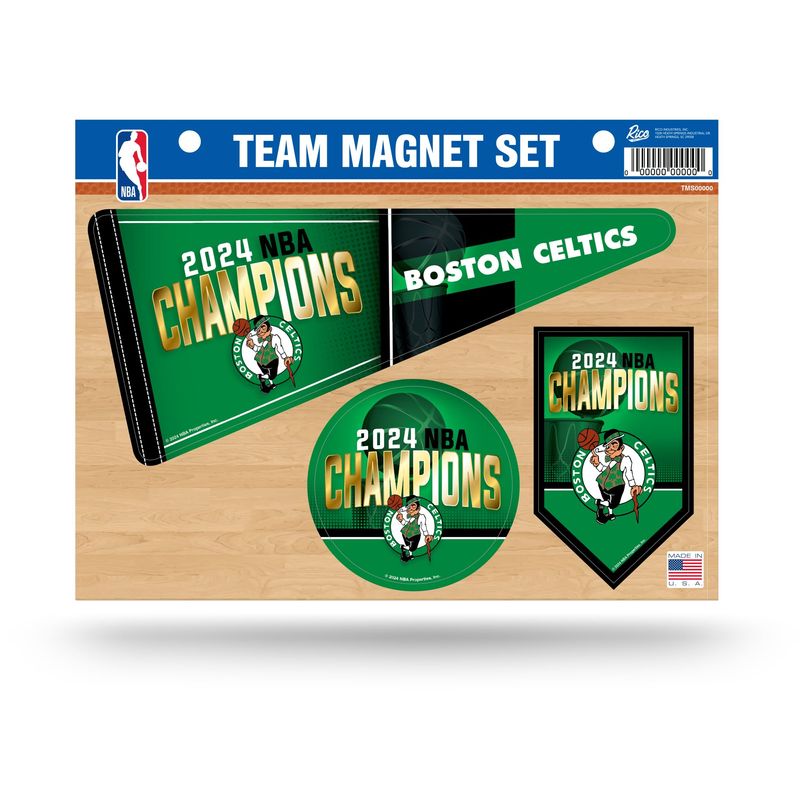 Rico Industries NBA Basketball Boston Celtics 2024 NBA Champions Team ...