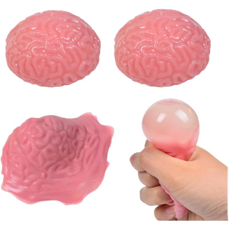 YOYOSTORE 1Pcs Fake Brain Splat Ball Stress Sensory Funny Toy - Online ...