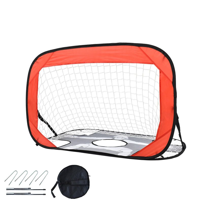 Fkstyle Soccer Goal One Touch Portable Foldable Kids Futsal Keeper ...