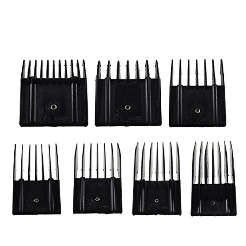 Miaco Universal Clipper Guide Comb Guard Set, 7 Pieces fits Oster ...
