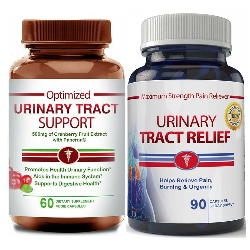 Urinary Tract Health Supports Immune System Dietary Supplement Pain ...