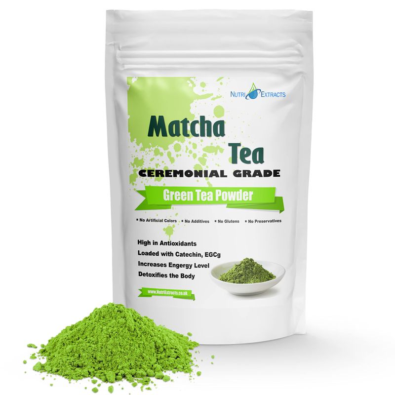 NutriExtracts Matcha Green Tea Powder Our Original Ceremonial Grade ...