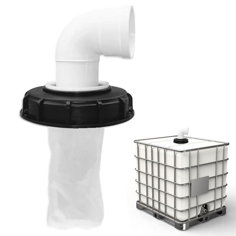 Riisoyu IBC 90° with Filter, Nylon Lid with Filter, Washable 165 mm ...